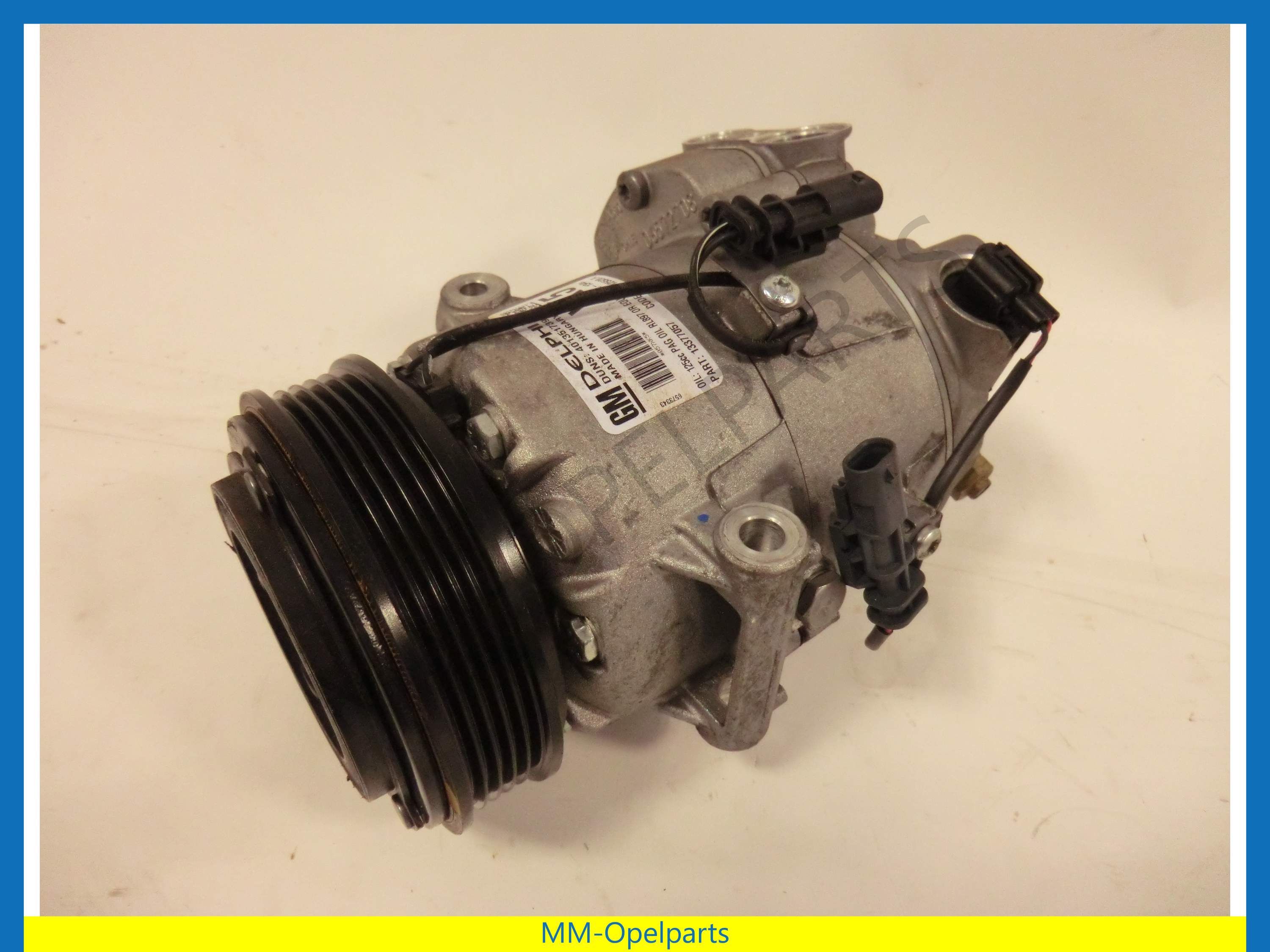 MM-Opelparts Airco compressor A14XEL A14XER A14NEL A14NET MM-Opelparts