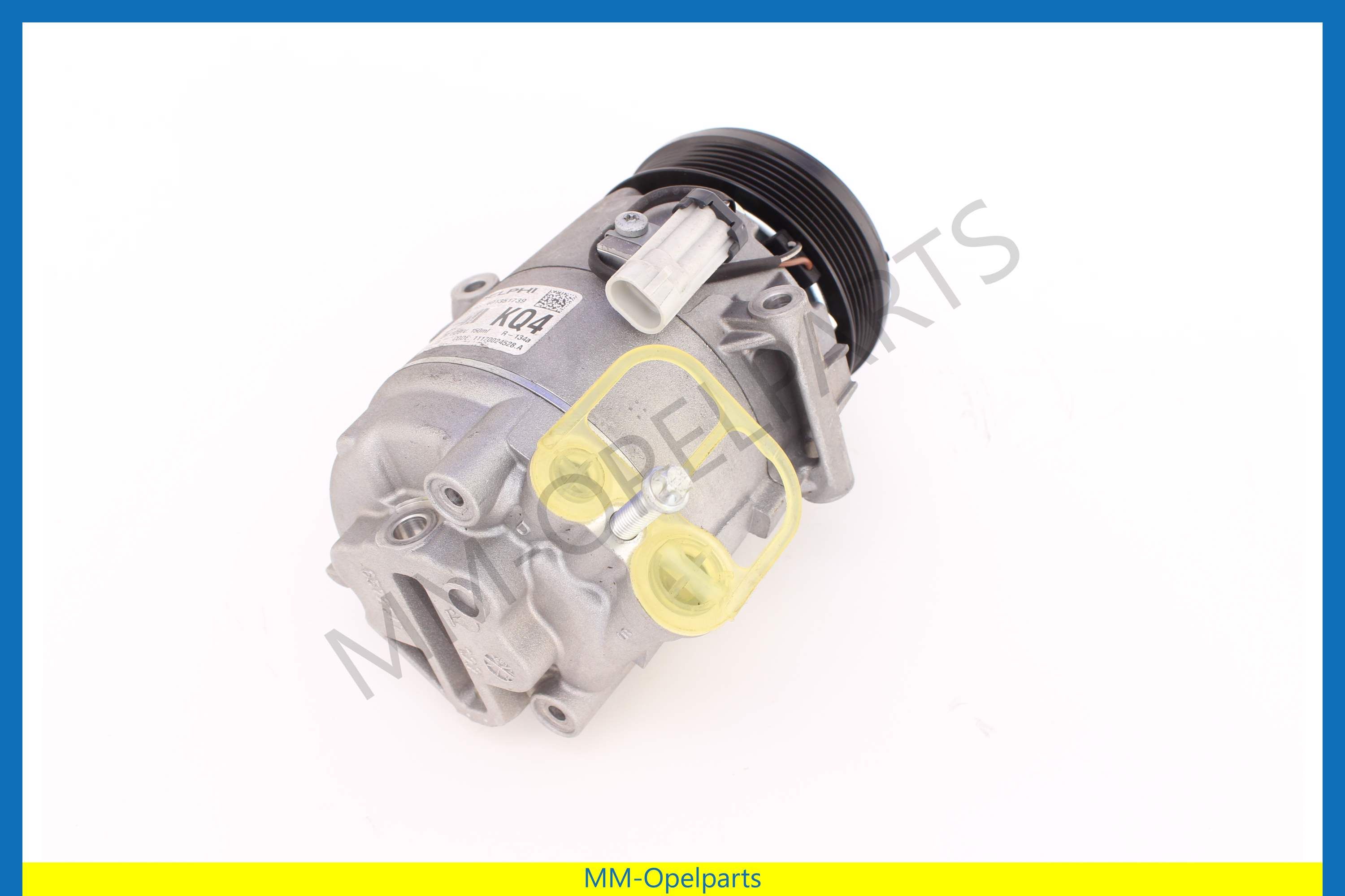 MM-Opelparts Air conditioning compressor, Delphi (Ident KQ4) MM-Opelparts