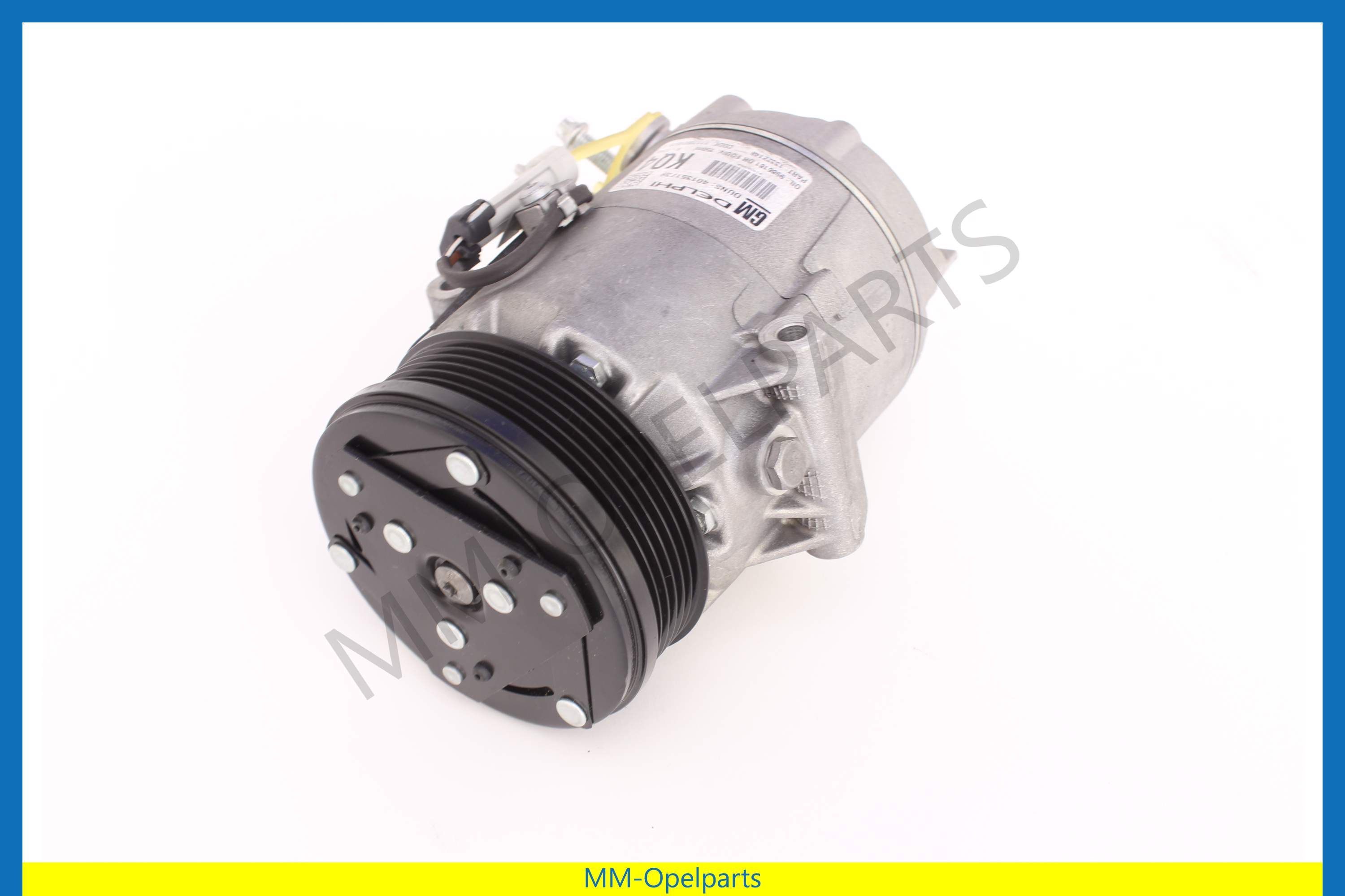 MM-Opelparts Air conditioning compressor, Delphi (Ident KQ4) MM-Opelparts